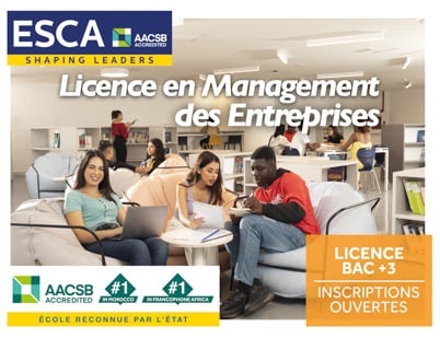 Admissions | ESCA Ecole de Management